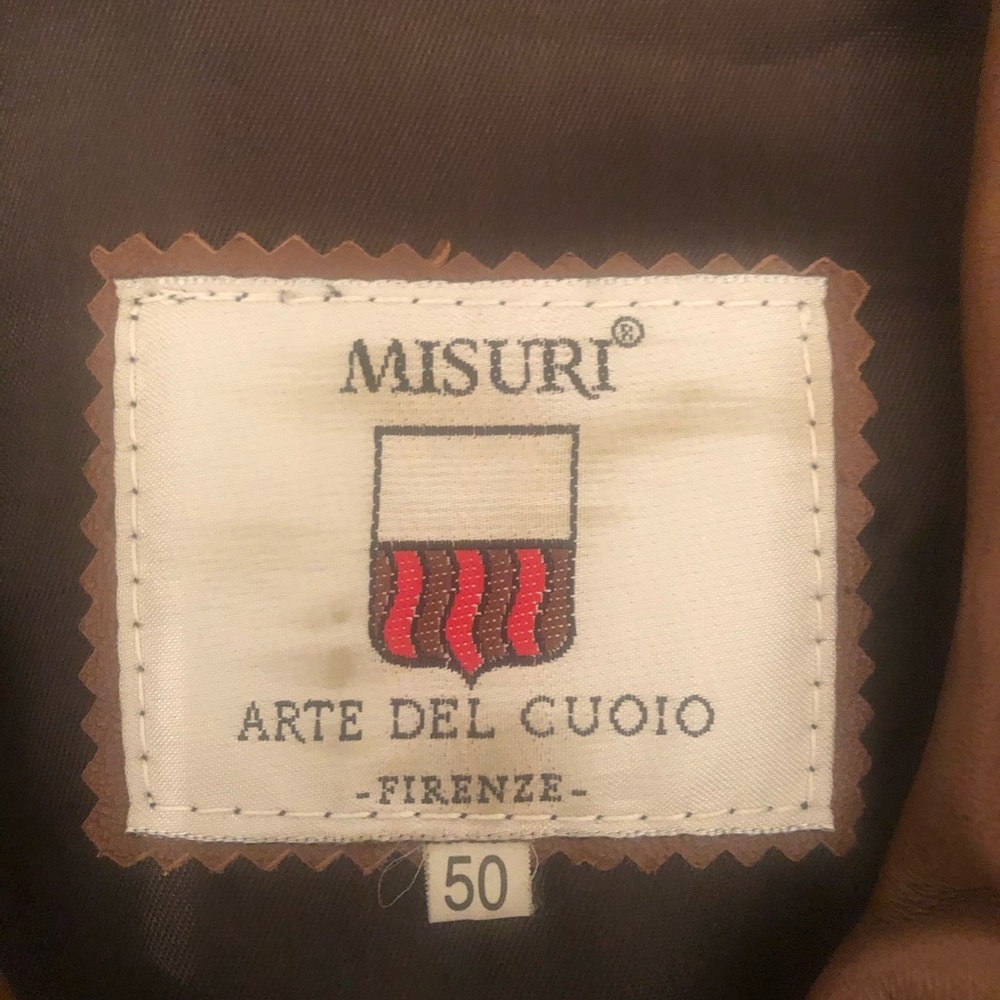 Men’s Misuri Italian Leather Jacket - Gem